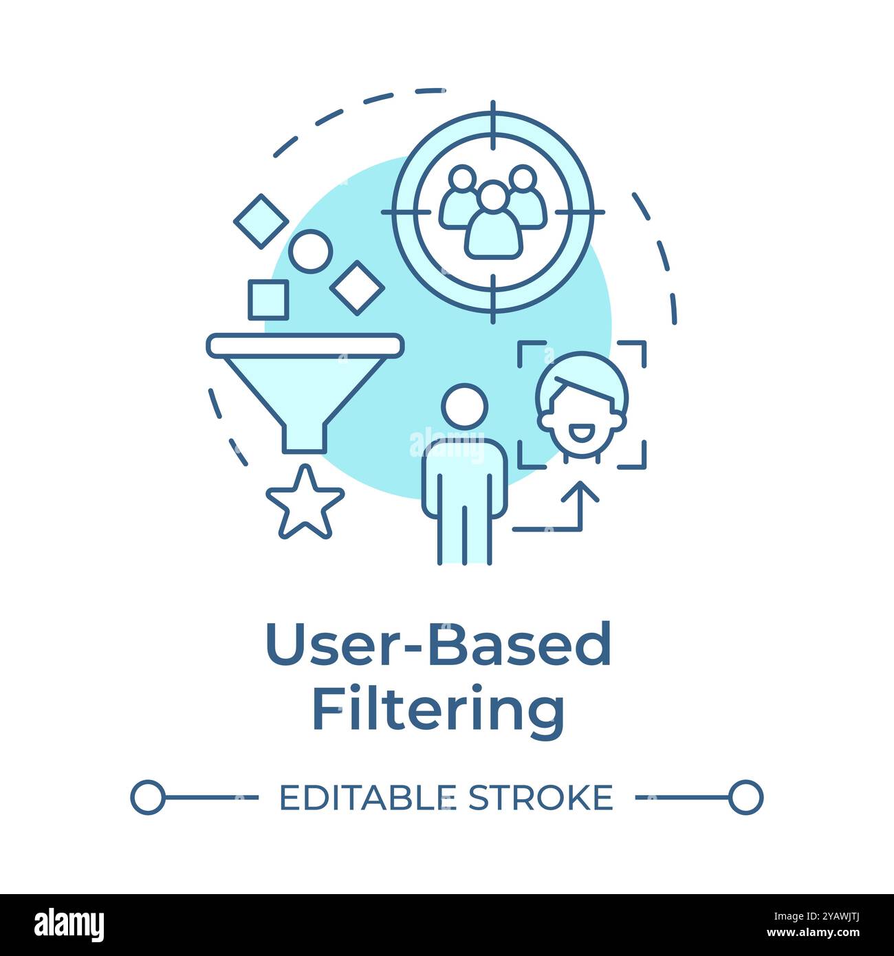 Data filtering system color hi-res stock photography and images - Alamy