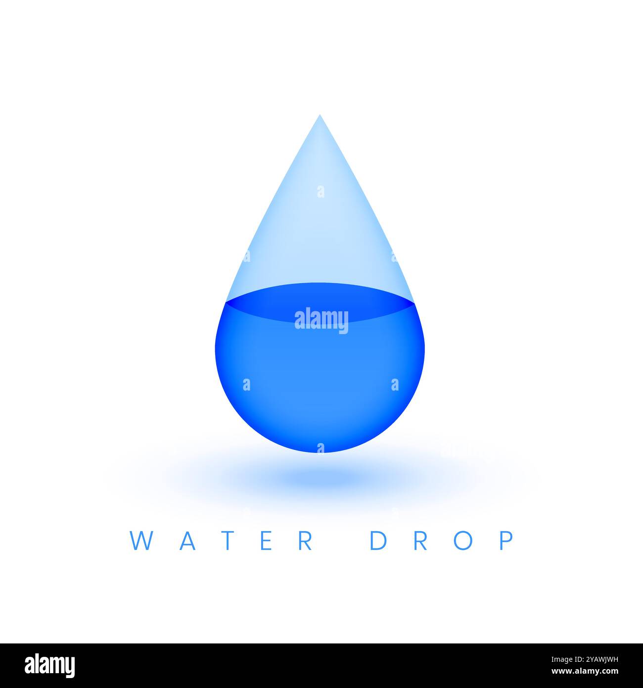 Droplet on white hi-res stock photography and images - Alamy