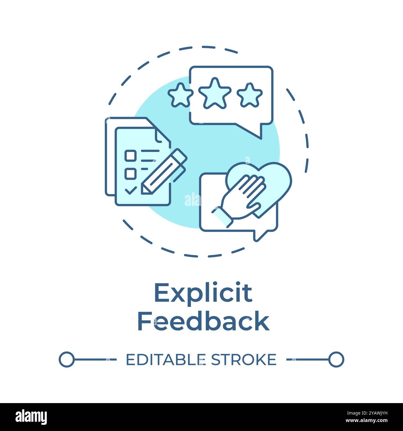 Feedback preferences Cut Out Stock Images & Pictures - Alamy