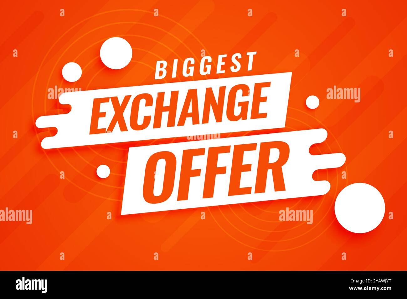 biggest exchange offer background replace old product of new vector ...