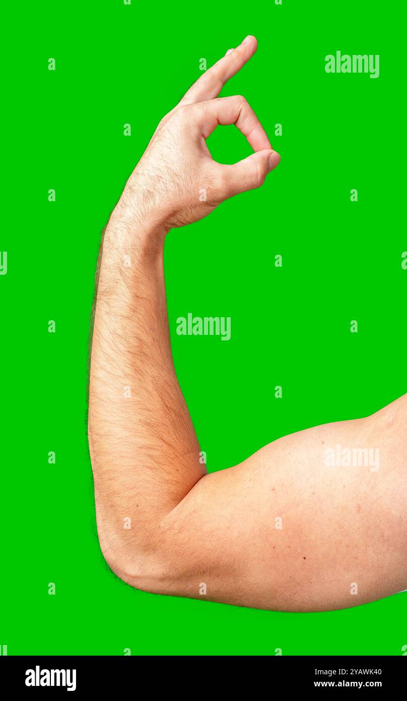 Gesturing chromakey hi-res stock photography and images - Alamy