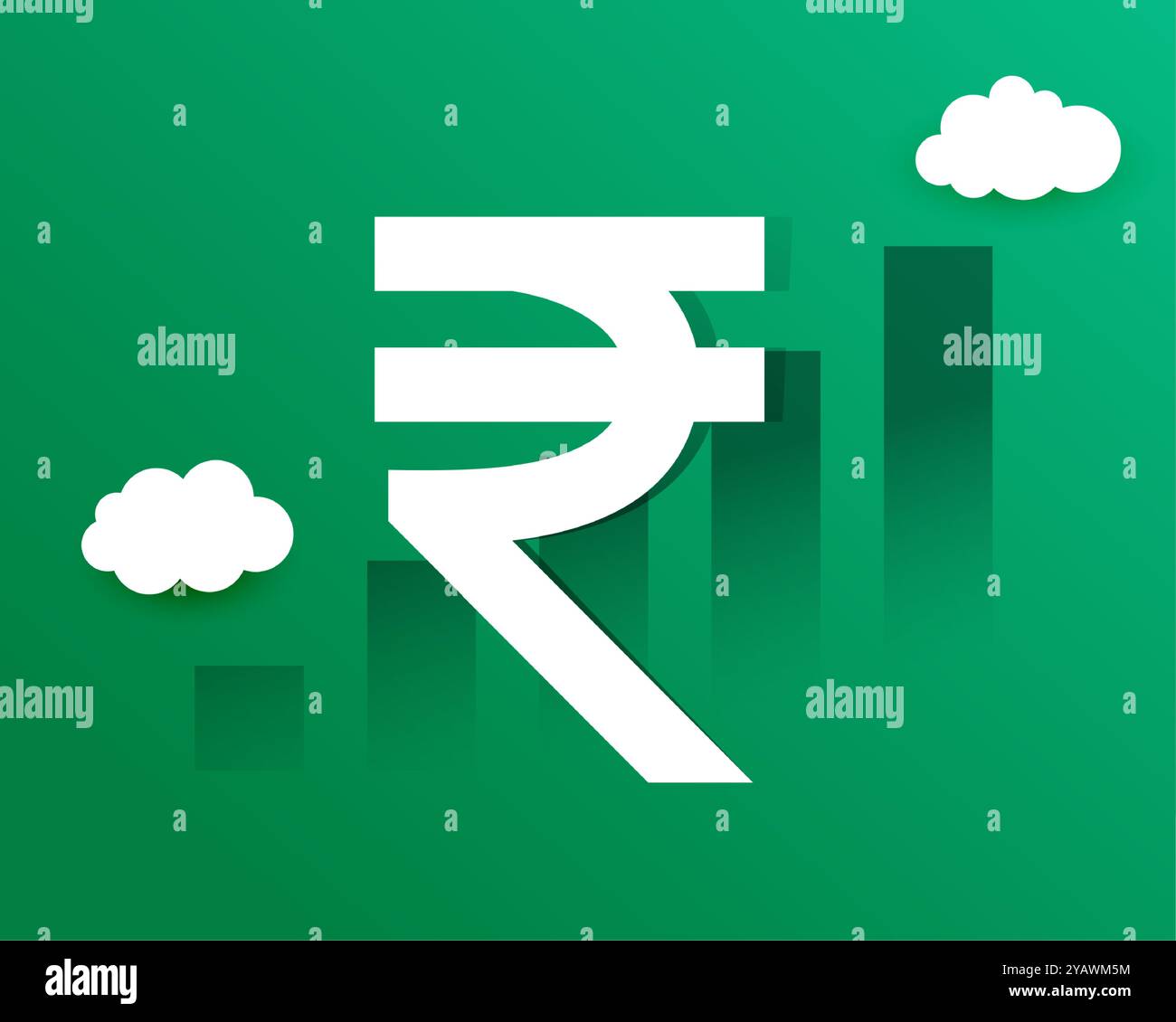 indian digital rupee symbol background a strong position financial ...
