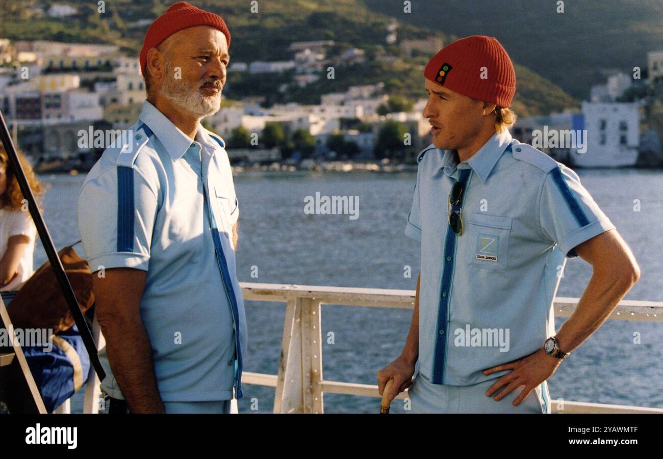 The Life Aquatic with Steve Zissou Year : 2004 USA Director : Wes Anderson Bill Murray, Owen ...