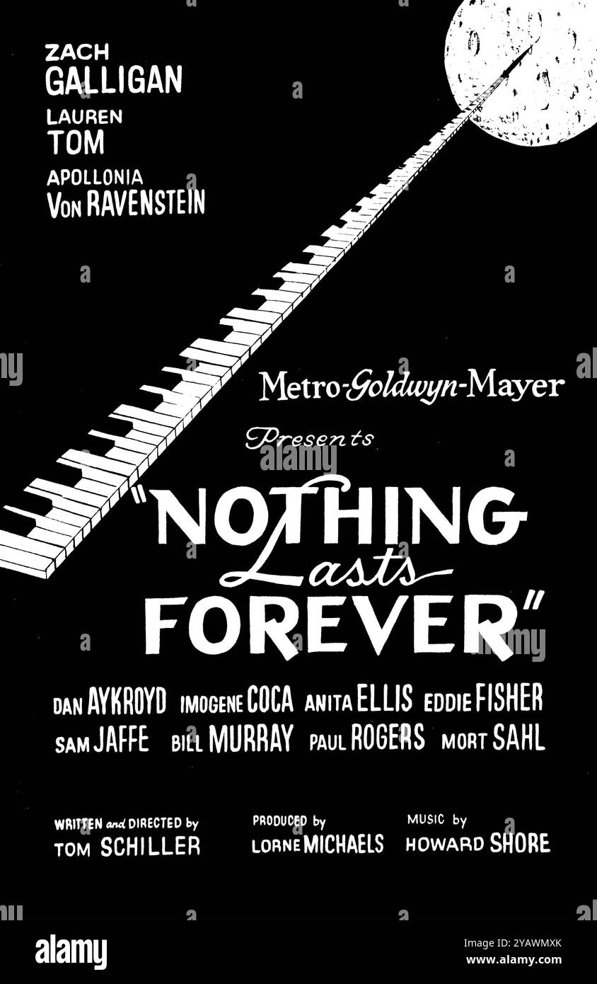 Nothing Lasts Forever Year : 1984 USA Director : Tom Schiller American ...