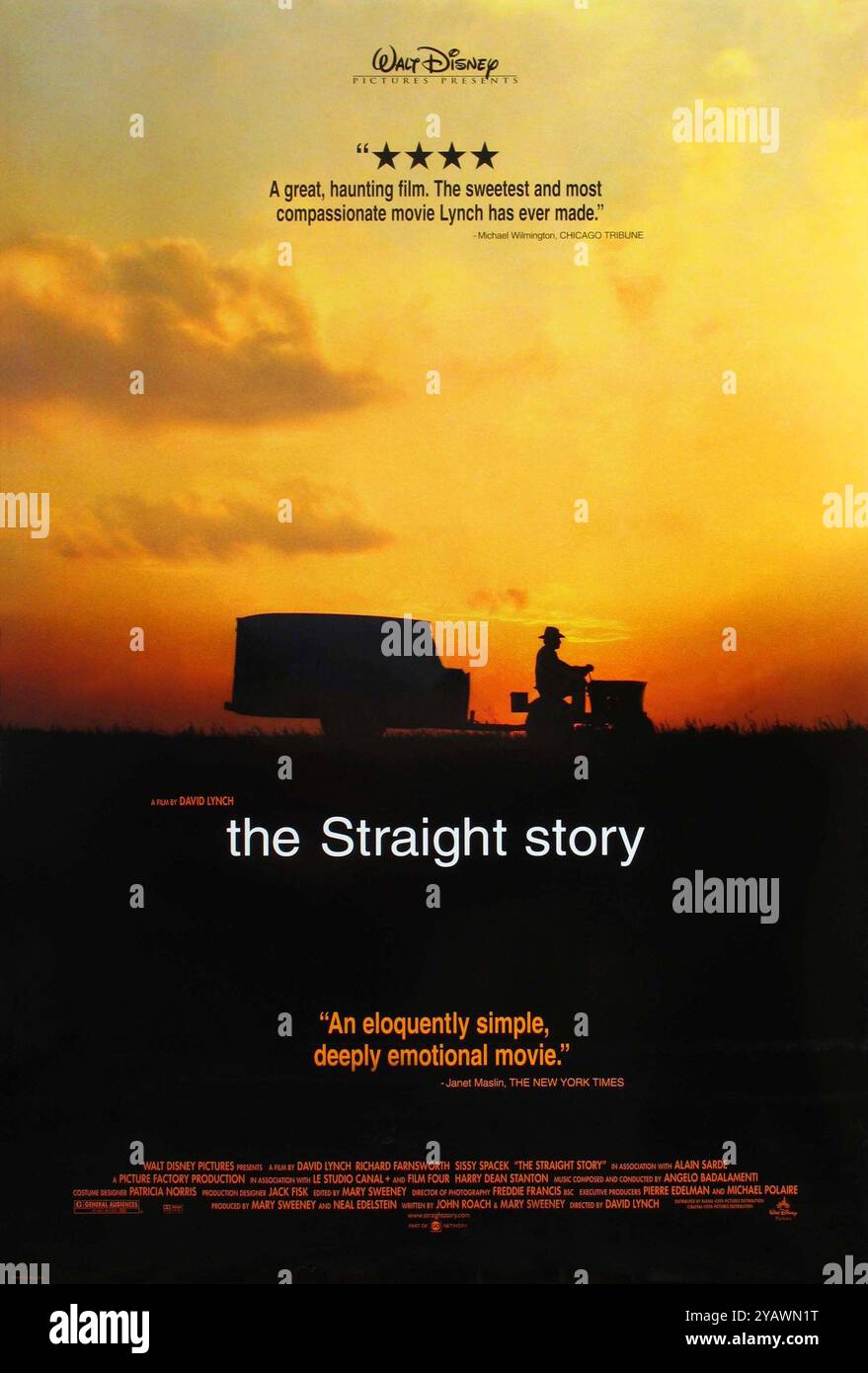 The Straight Story Year : 1999 USA Director : David Lynch American ...