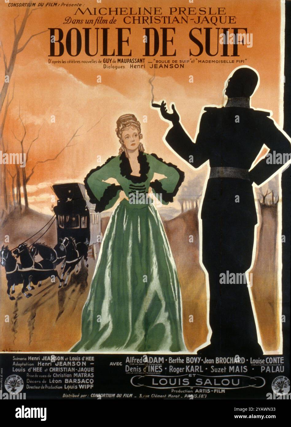 Boule de suif Year : 1945 France Director : Christian-Jaque French ...