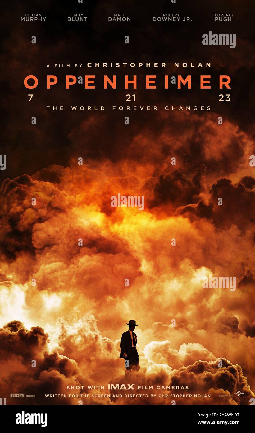Oppenheimer Year : 2023 USA Director : Christopher Nolan. Cillian ...