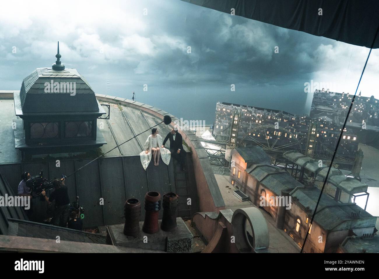 Emma stone poor things film still hi-res stock photography and images ...