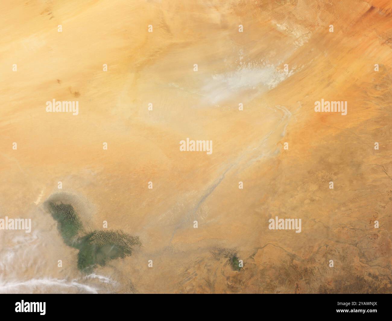 Geologic layering on Mars hints at past conditions. This image from the ...