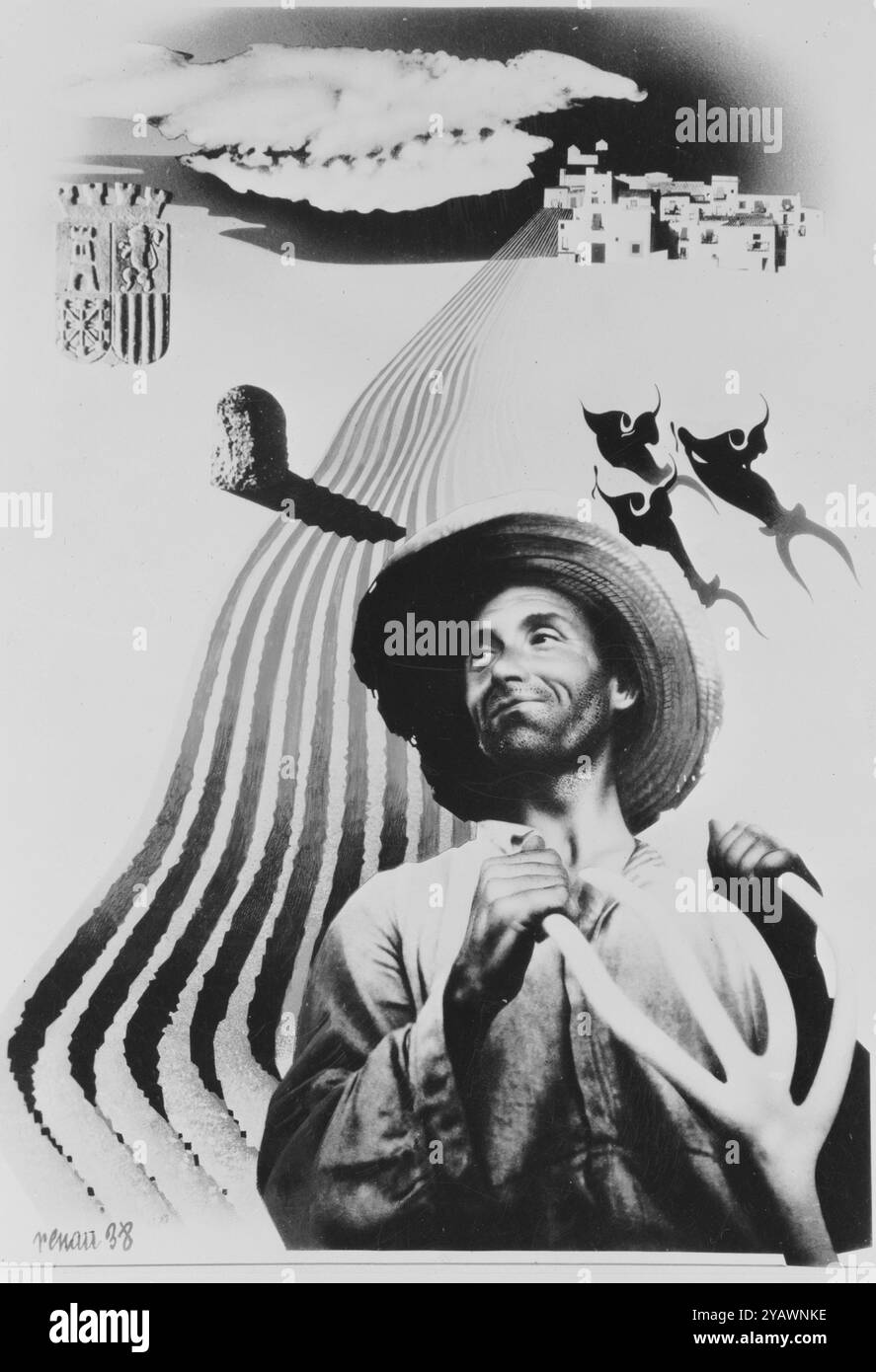 Spanish War poster Date Created/Published: between 1935 and 1942 Stock ...