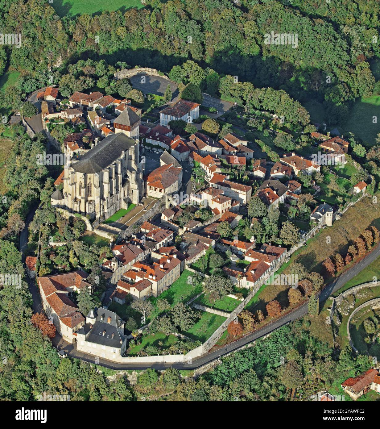 France, Haute-Garonne, Saint-Bertrand de Comminges, village Labeled ...