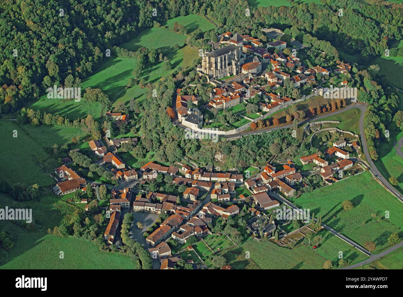 France, Haute-Garonne, Saint-Bertrand de Comminges, village Labeled ...