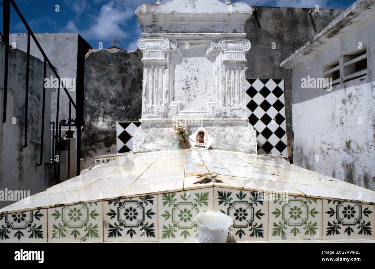 France. Martinique. The island's highly decorated cemeteries. FRANCE ...