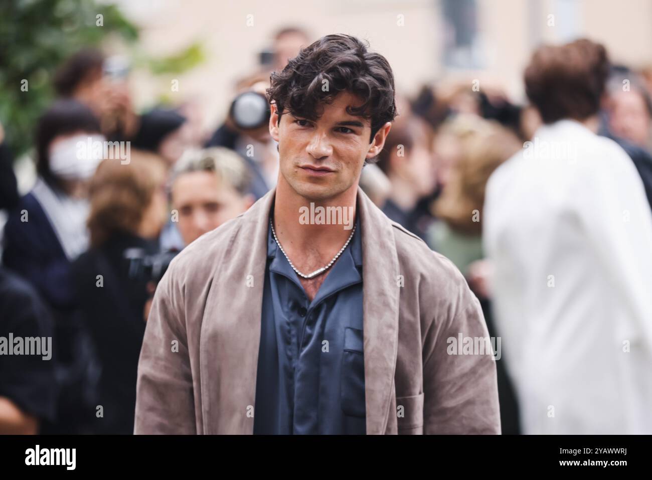 Paul Forman attends the Boss Fashion Show during the Milan Womenswear ...