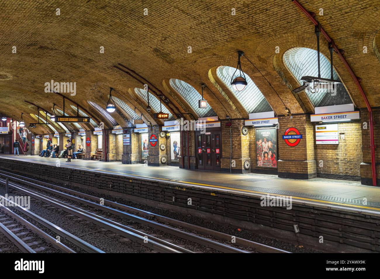 Baker Street underground station in LOndon Stock Photo - Alamy