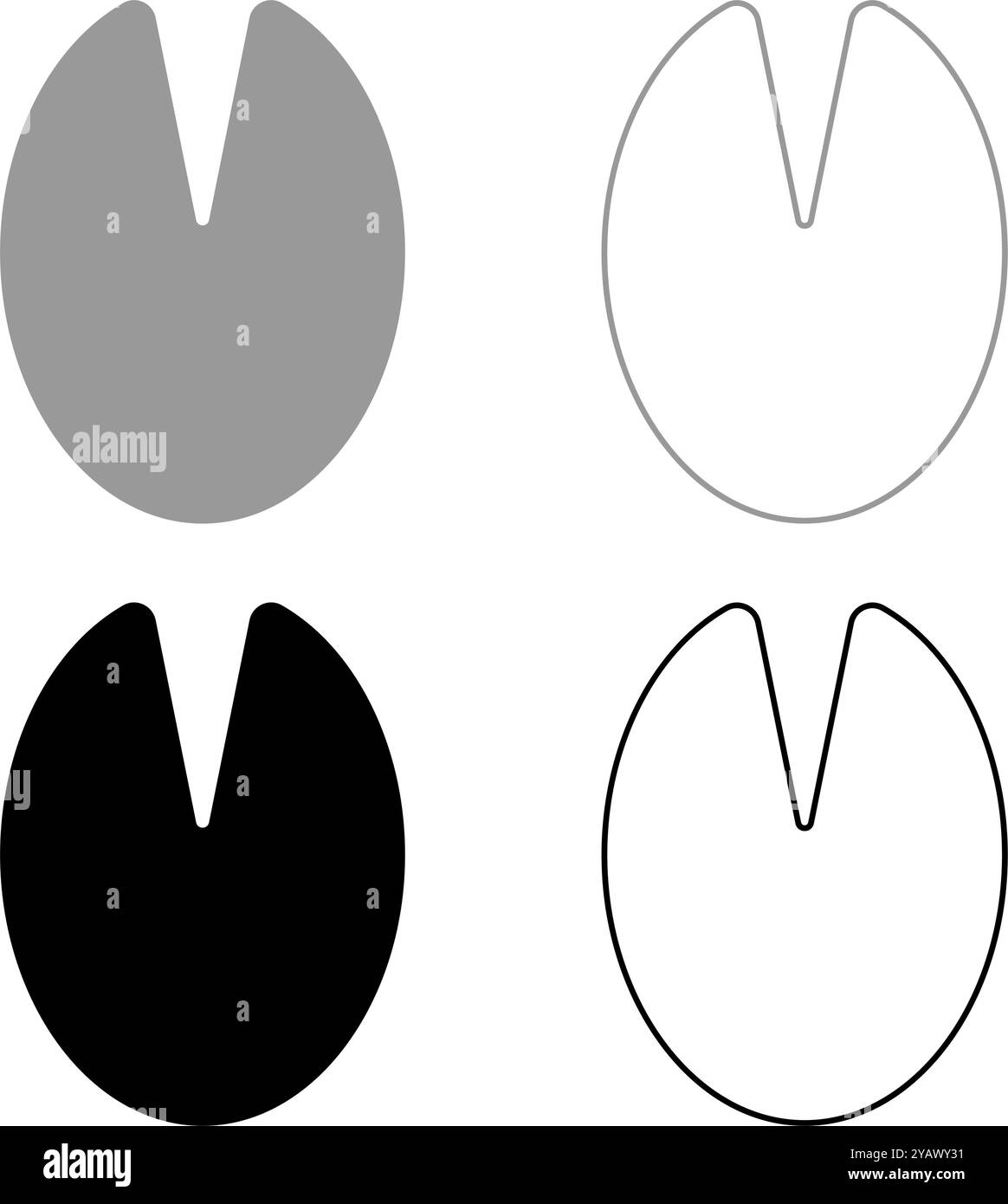 Horse Hoof Print Vector