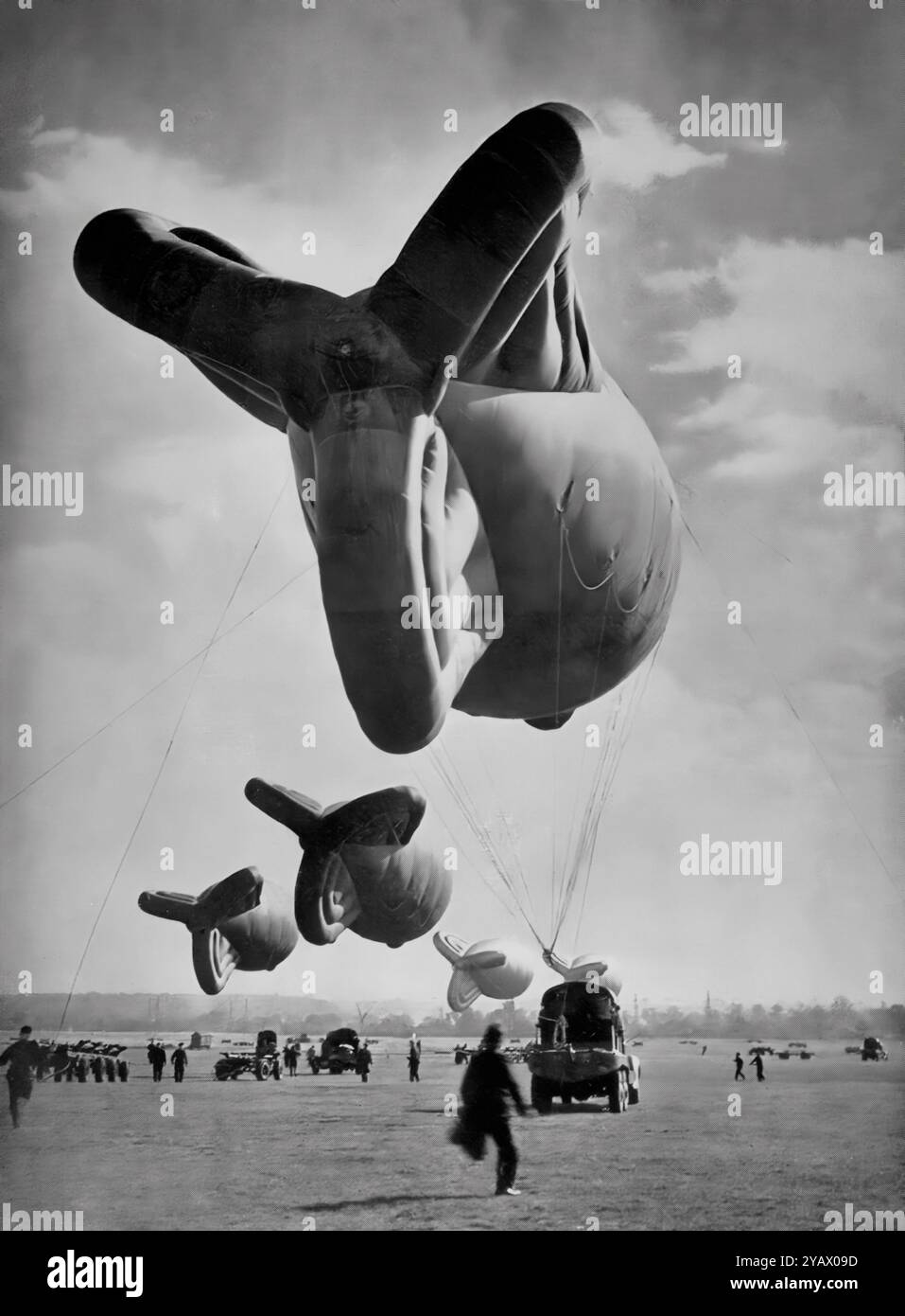 Barrage balloon hi-res stock photography and images - Alamy