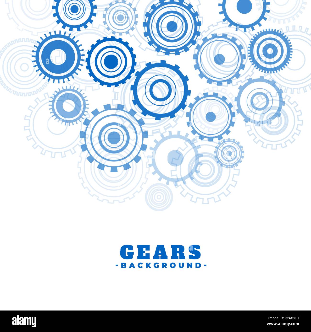 cog and wheel gear concept background design vector Stock Vector Image ...