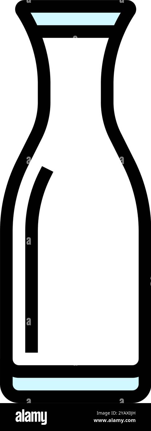 carafe glass package color icon vector illustration Stock Vector Image ...