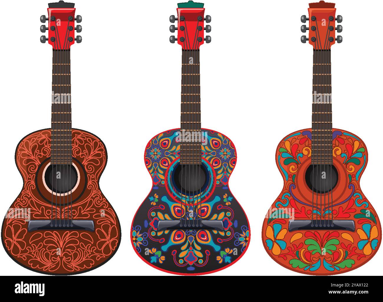 Frets vector vectors Stock Vector Images - Alamy