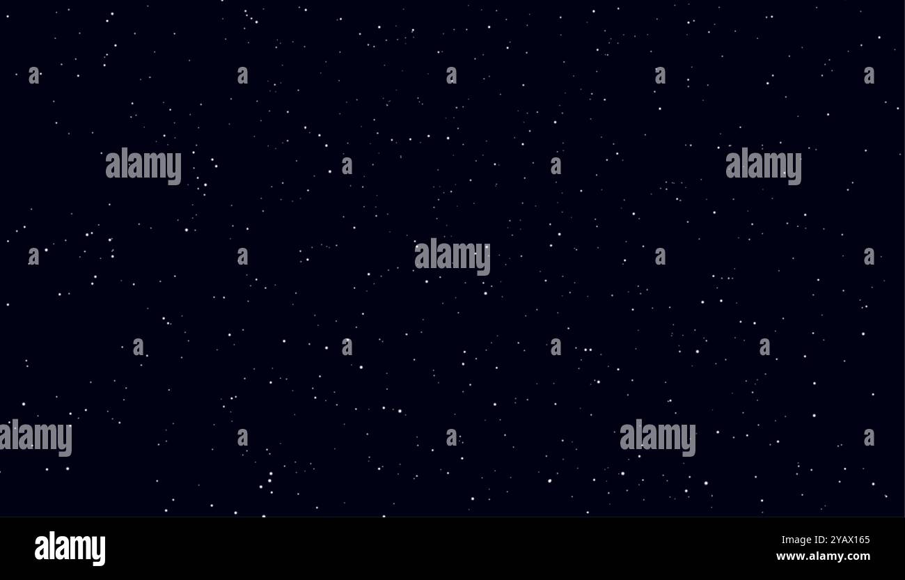bring night space wallpaper with glowing starfield vector Stock Vector ...