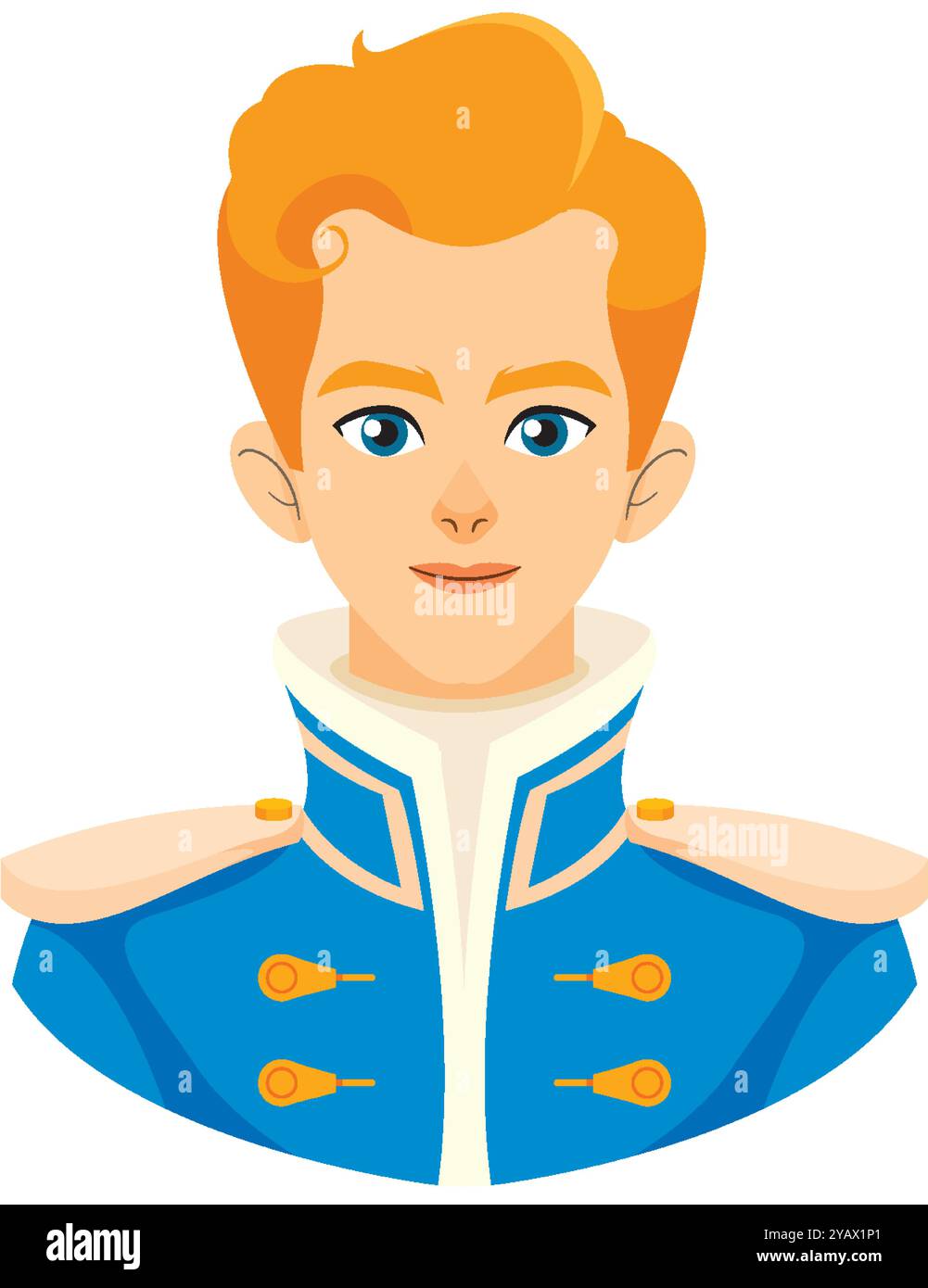 Illustration of a prince in royal attire Stock Vector Image & Art - Alamy