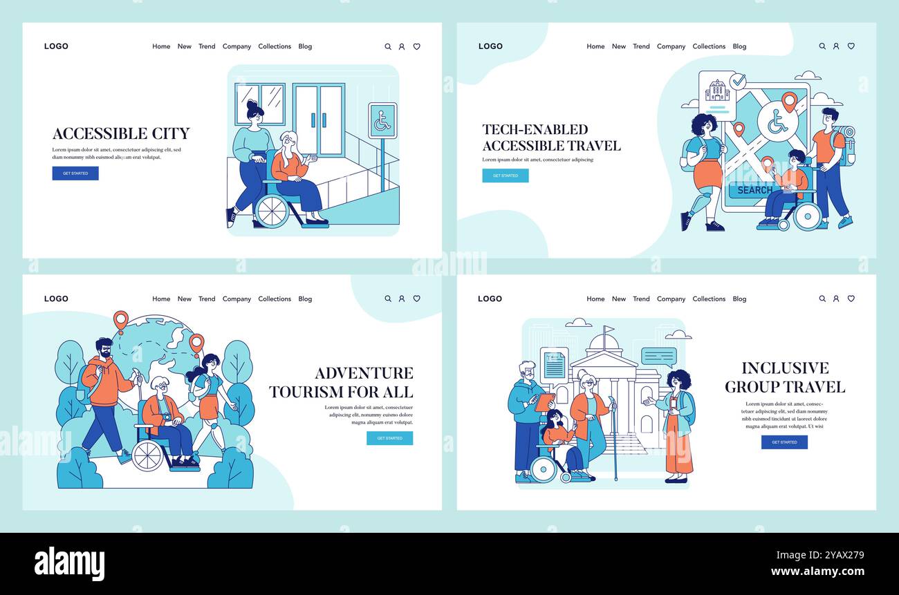 Disabled travel set. Urban inclusivity, tech-assisted exploration, and ...