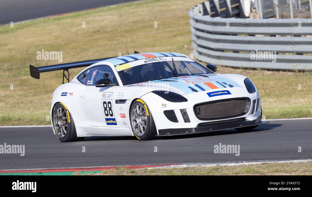 Adam Thompson / Callum Thompson Newbarn Racing Jaguar F-Type V8 during ...