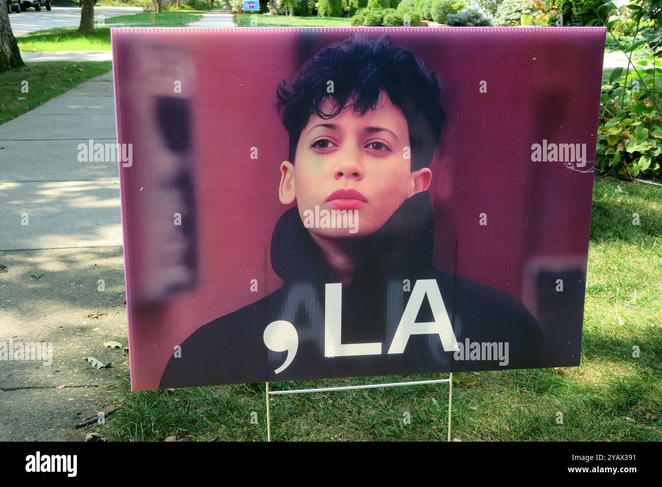 Kamala harris campaign posters hi-res stock photography and images - Alamy