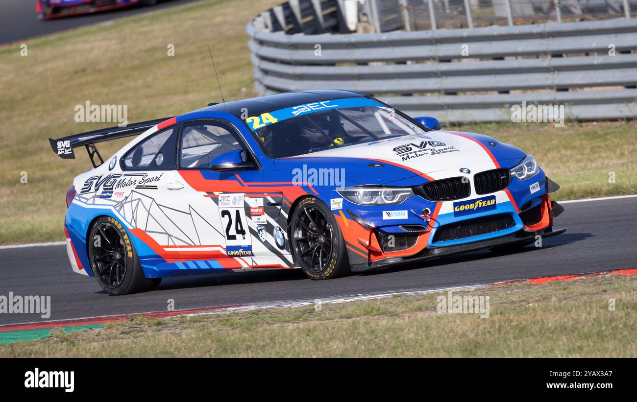 Neil Wallace / Ian Astley SVG Motorsport BMW M4 GT4 during the 2024 ...