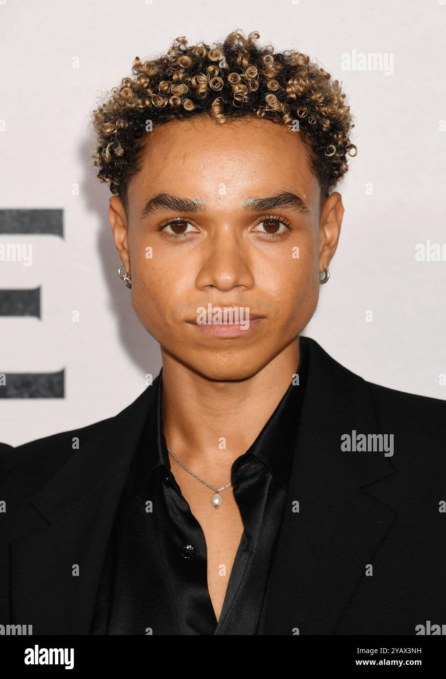 LOS ANGELES, CALIFORNIA - OCTOBER 14: Miles Gutierrez-Riley attends the ...