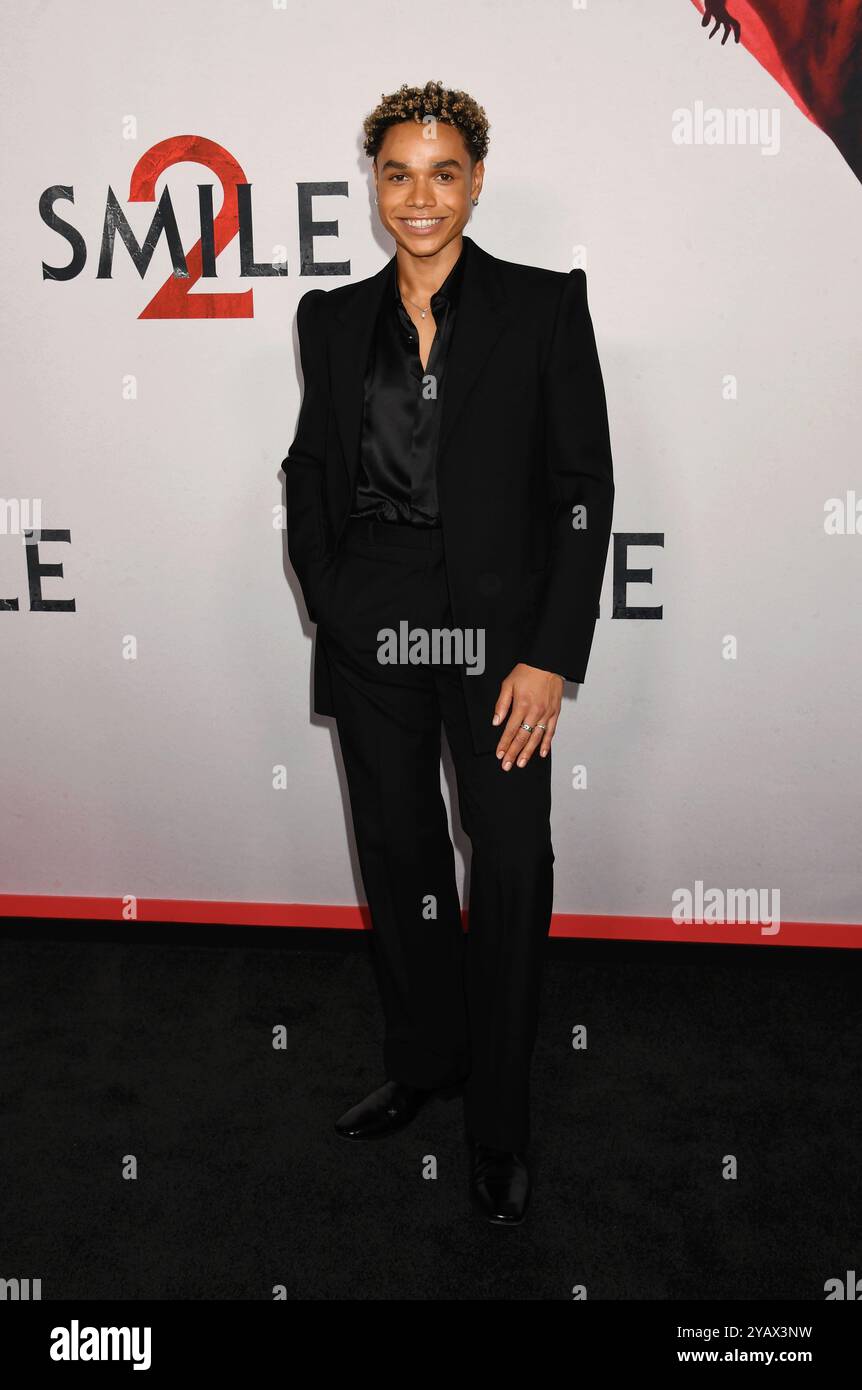 LOS ANGELES, CALIFORNIA - OCTOBER 14: Miles Gutierrez-Riley attends the ...