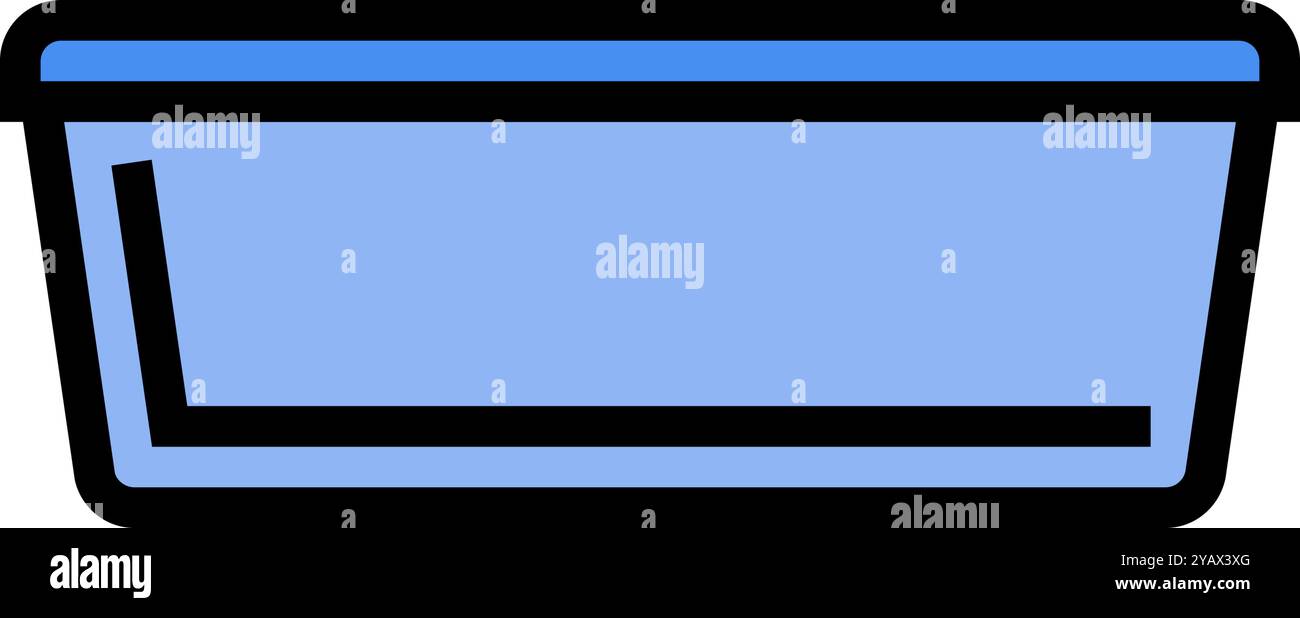 Empty paper plate plastic cup Stock Vector Images - Alamy