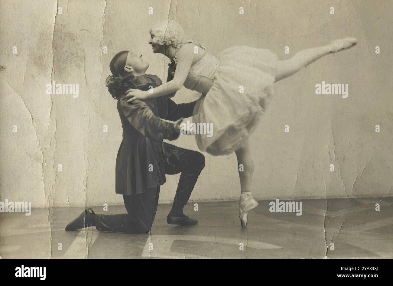 Vaudeville and music hall dancers Maggie Dickinson and Sydney Culver. A ...