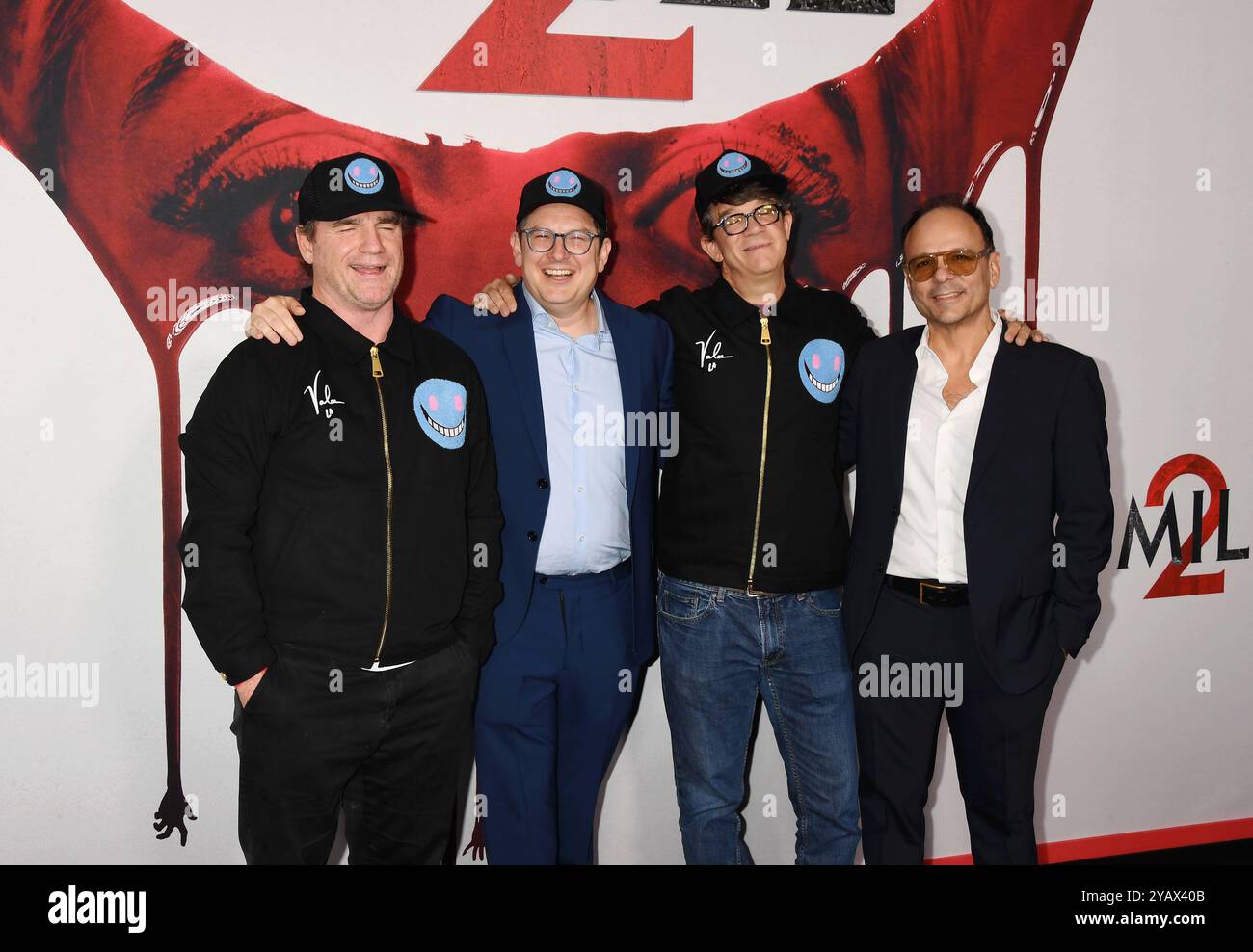 LOS ANGELES, CALIFORNIA - OCTOBER 14: (L-R) Marty Bowen, Isaac Klausner ...