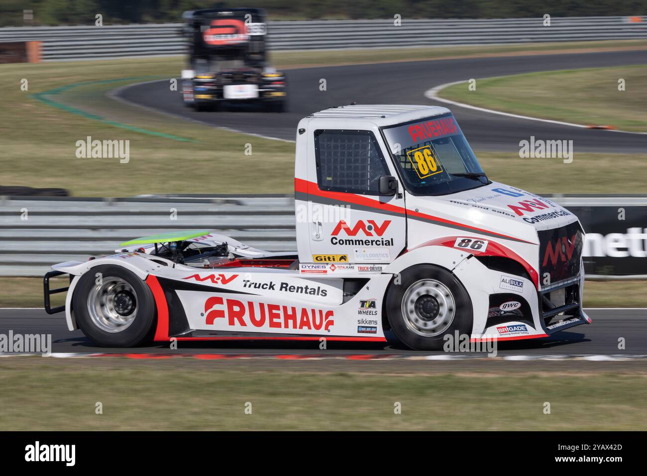 Tom O'Rourke in his International Navistar during the 2024 British ...