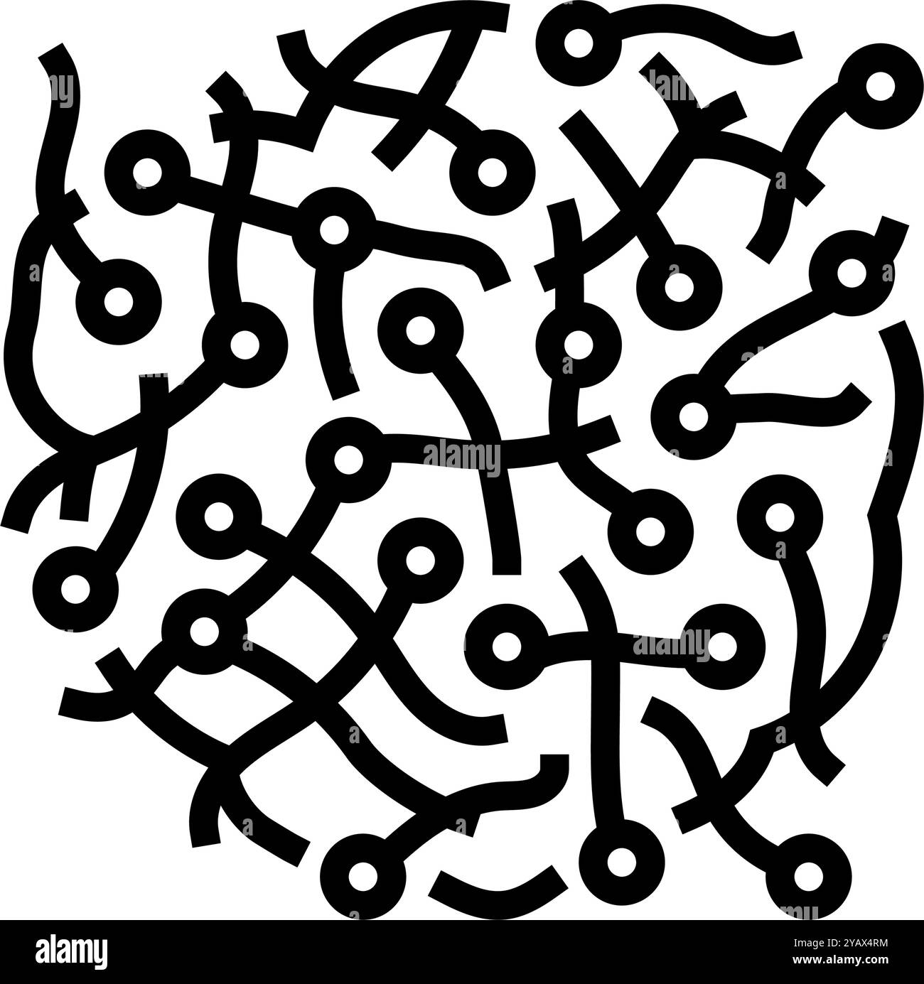 saffron threads ayurvedic herb line icon vector illustration Stock ...