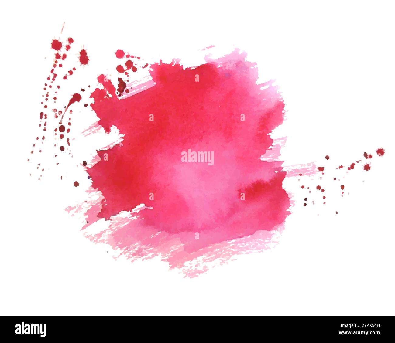 abstract red watercolor liquid splatter texture background vector Stock ...