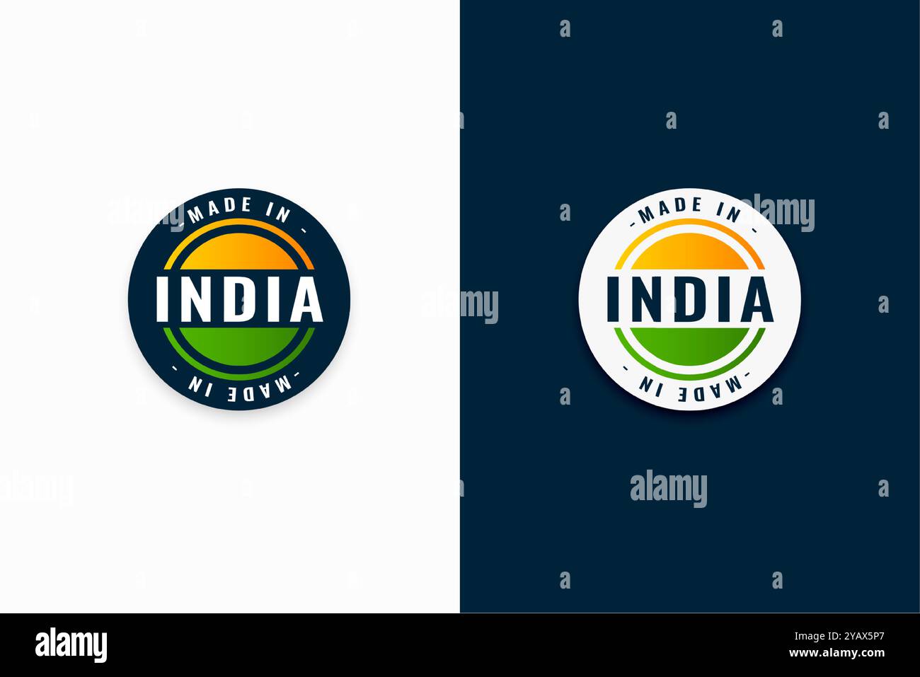 made in india symbol banner trade with india for authentic product ...