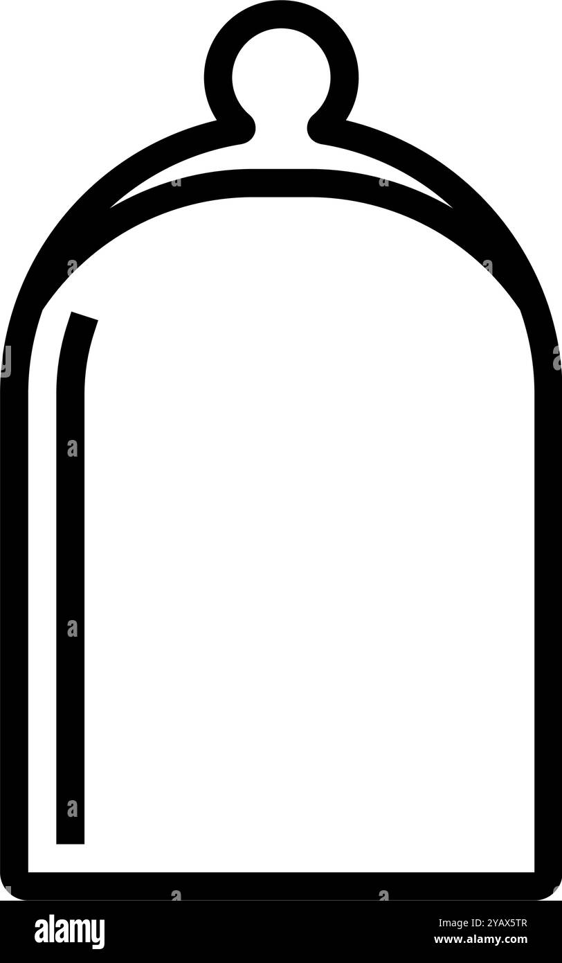 Plastic cloche Stock Vector Images - Alamy