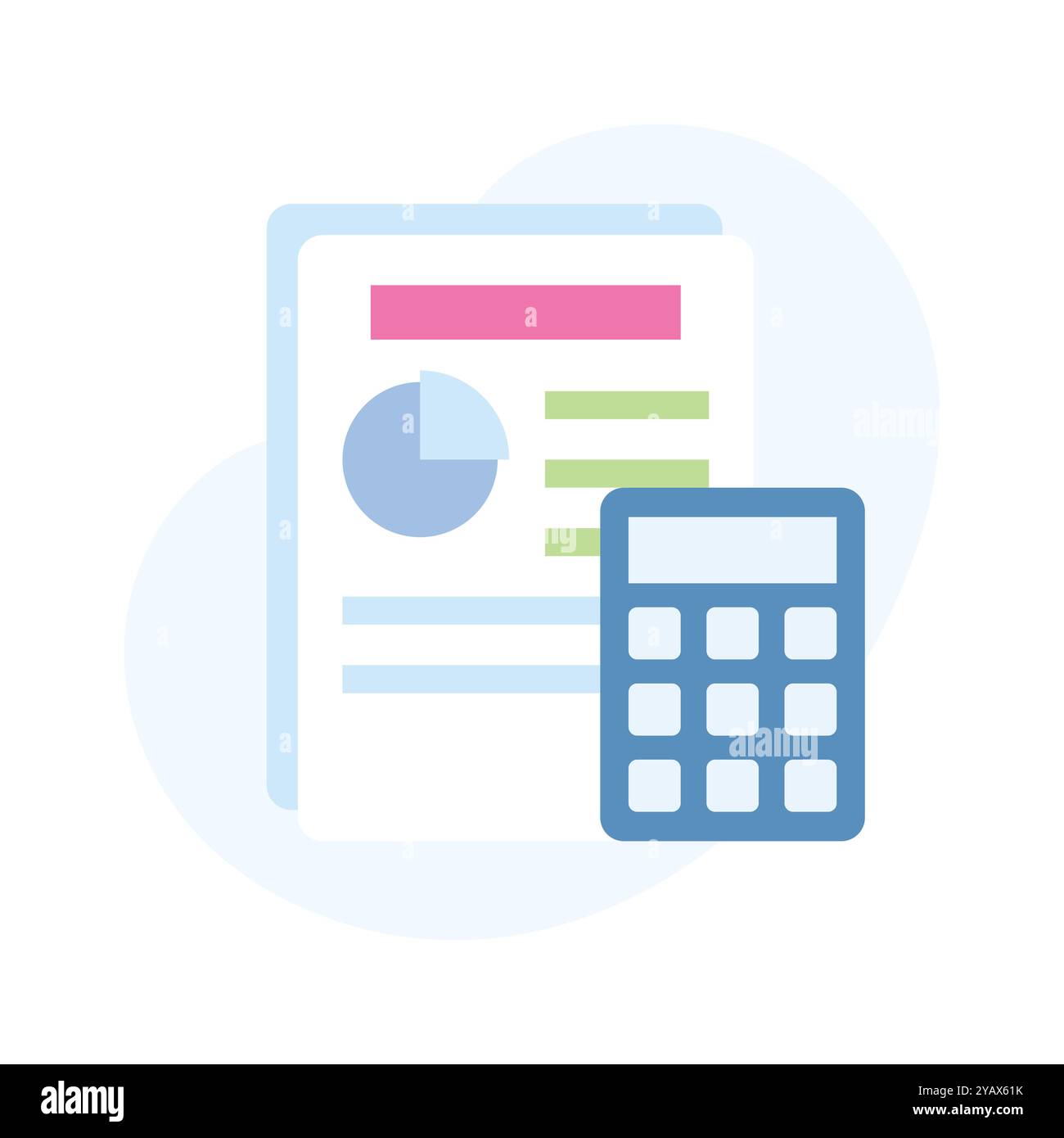 Grab this creatively crafted icon of budget accounting, easy to use ...