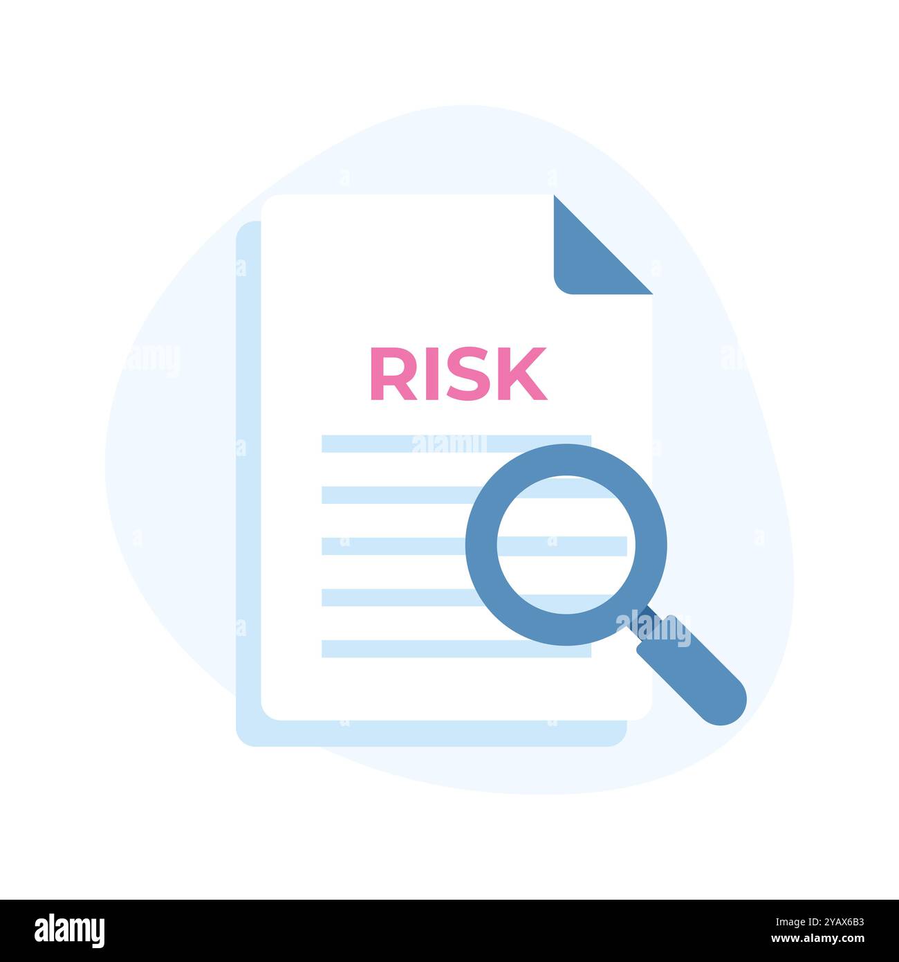 Risk assessment icon Cut Out Stock Images & Pictures - Alamy