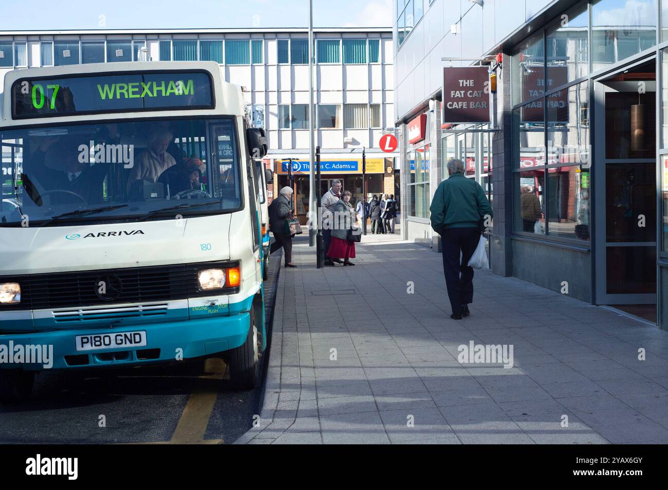 Wrexham bus station hi-res stock photography and images - Alamy