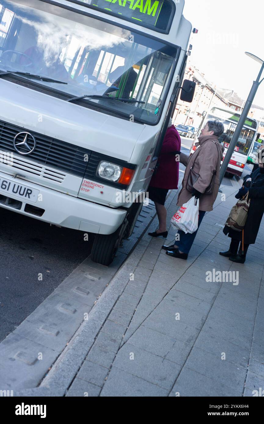 Wrexham bus station hi-res stock photography and images - Alamy