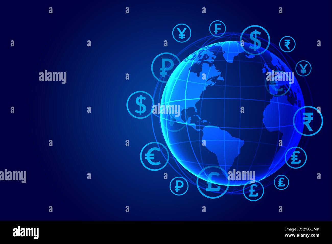 Money dollar euro franc yen hi-res stock photography and images - Alamy