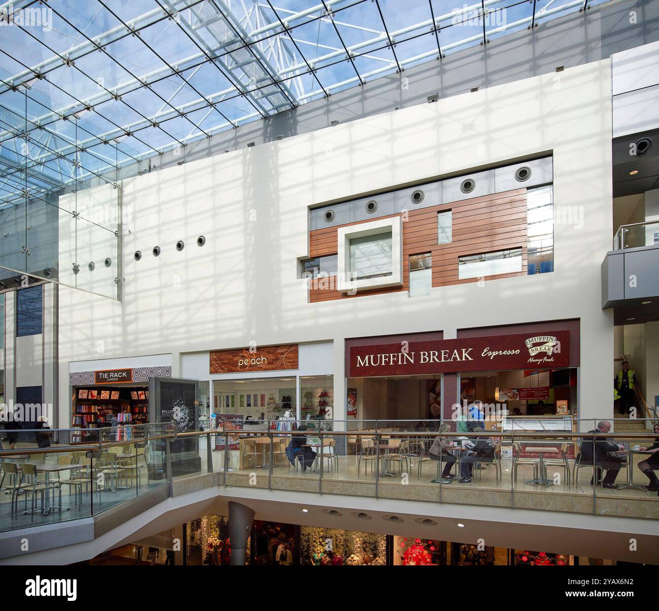 Birmingham Bull Ring Shopping Centre, west Midlands, England, UK, in ...