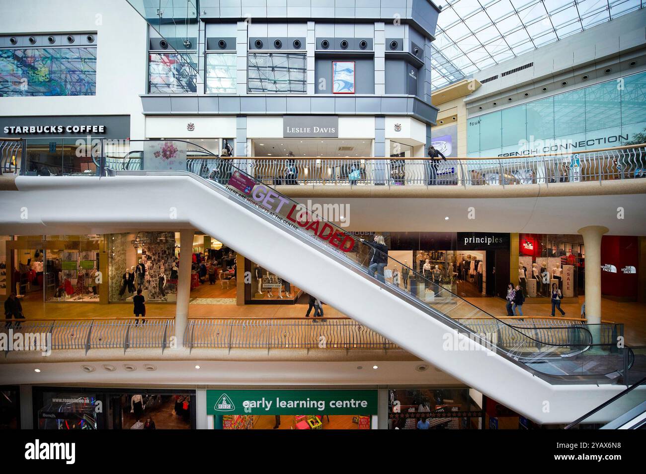 Birmingham Bull Ring Shopping Centre, west Midlands, England, UK, in ...