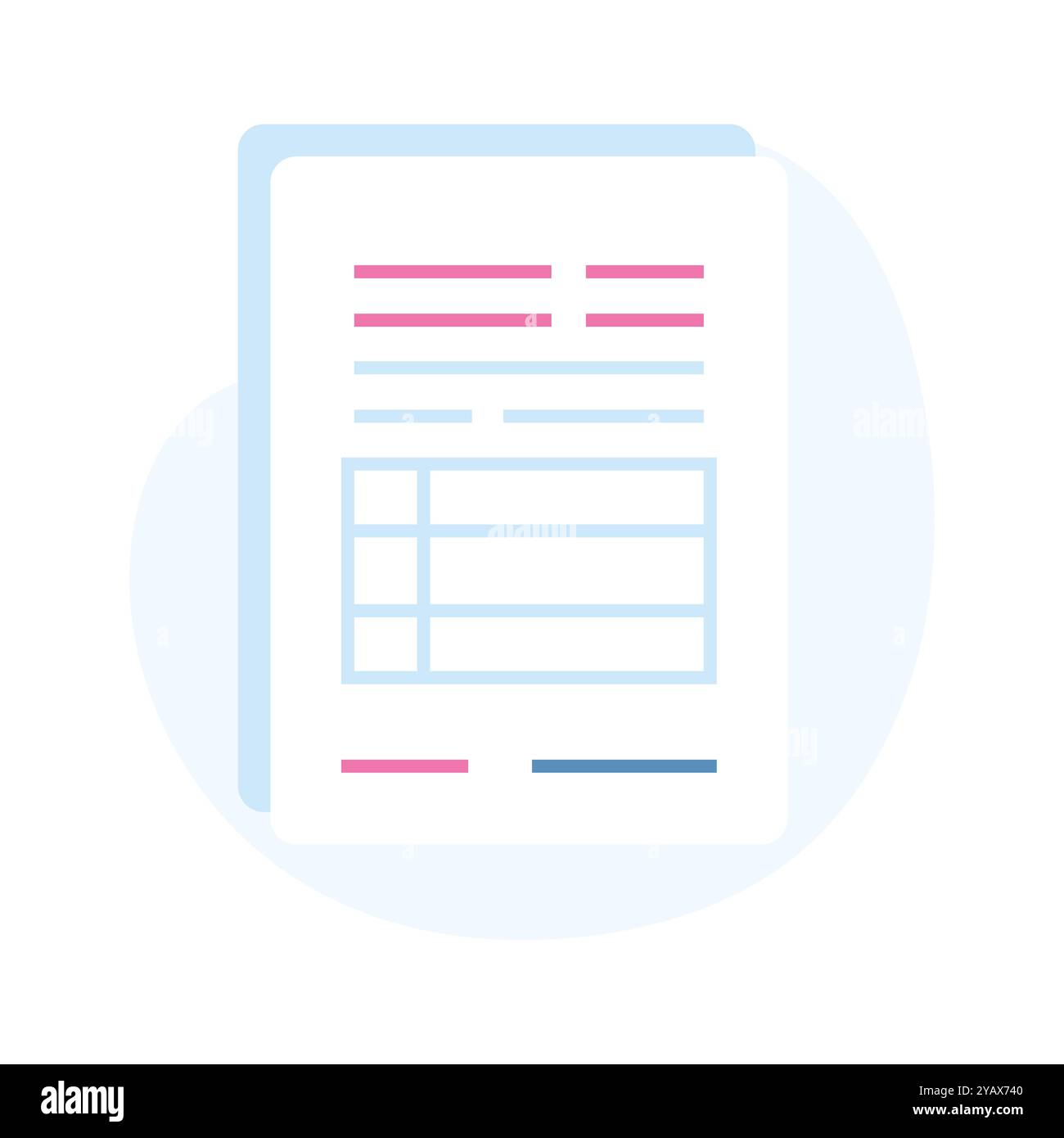 Invoice data hi-res stock photography and images - Alamy