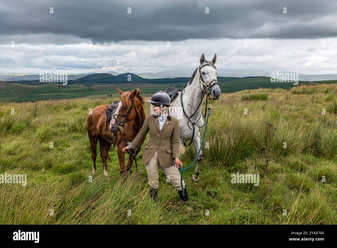 Jedburgh, Scottish Borders, Scotland, UK. 6th July 2024. The Jethart ...