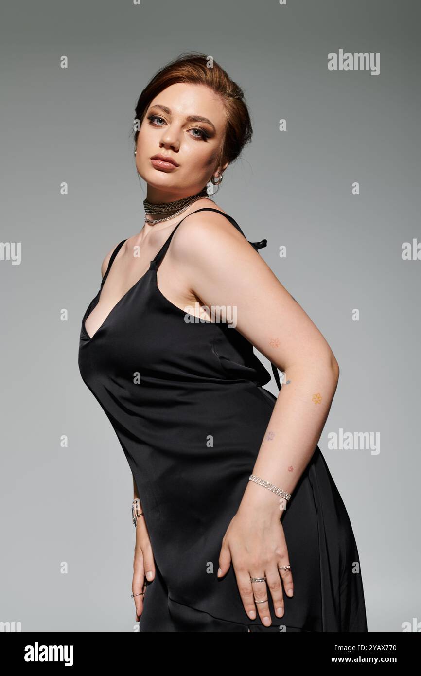 Young stunning woman poses hi-res stock photography and images - Alamy